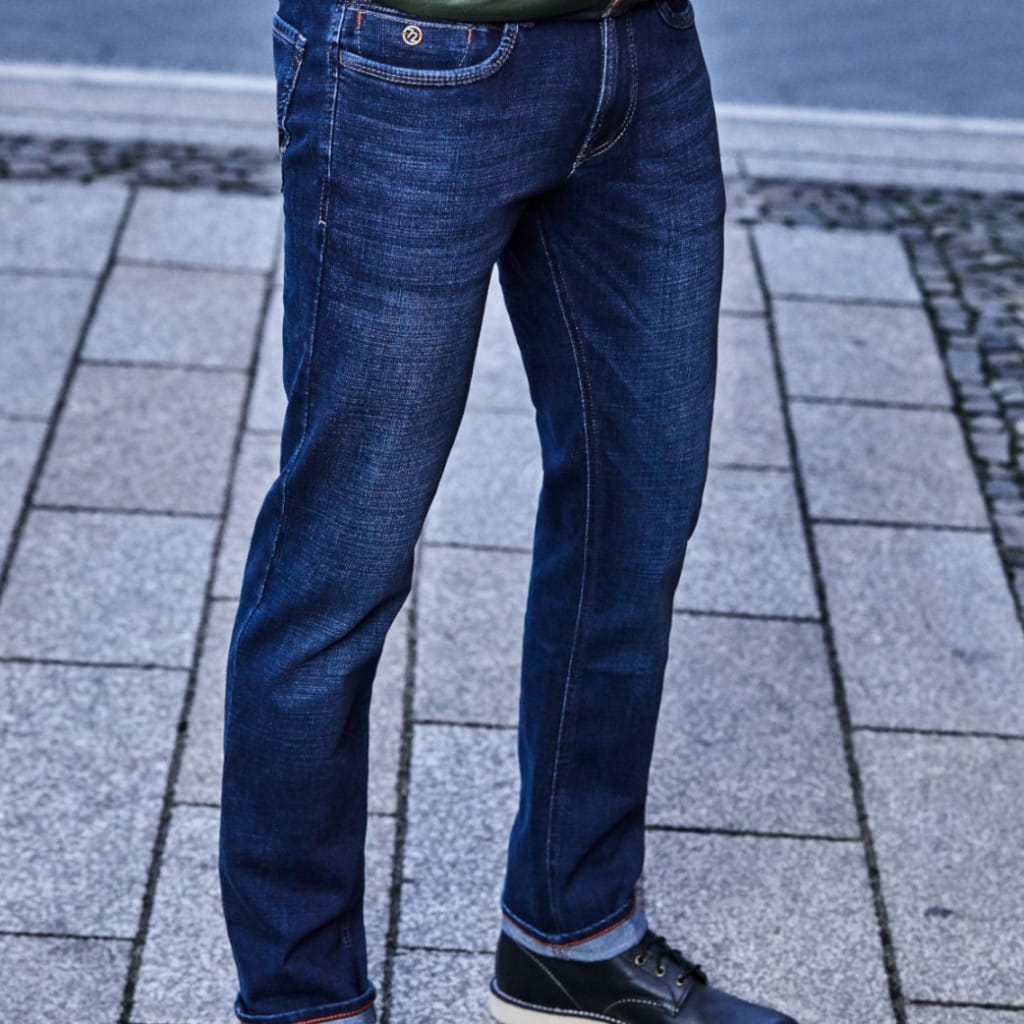 HATTRIC JEANS (model Harris) modern fit - smart jeans m stræk