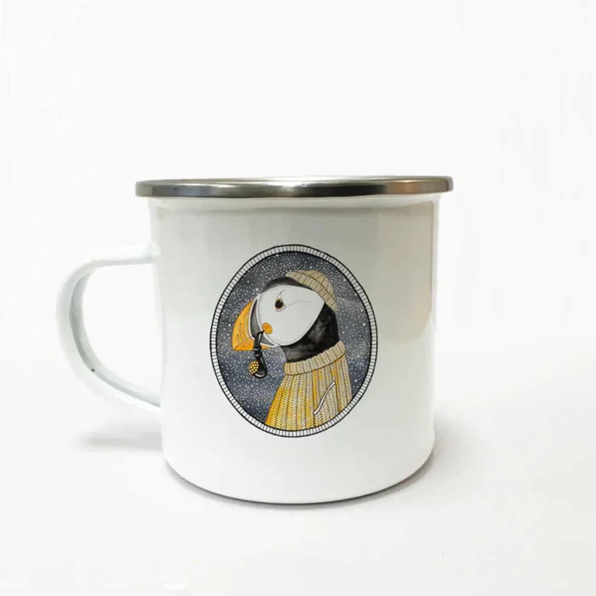 Lakor Emaljekrus Sailor Puffin | Levering 1-2 dage | Gratis fragt over ...