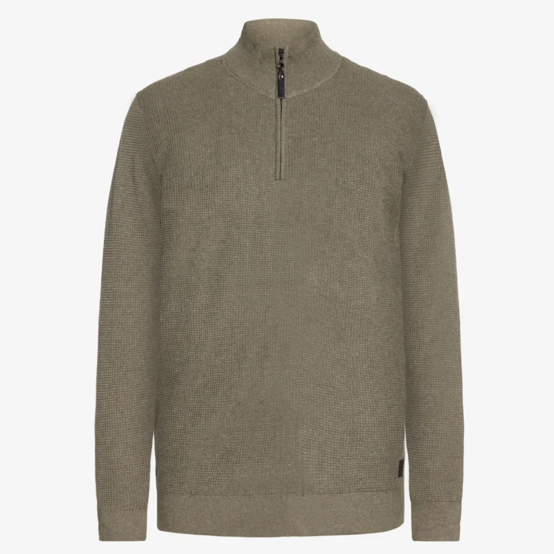 Signal 1/4 Zip Strik | Levering 1-2 dage | Gratis fragt over 499,-